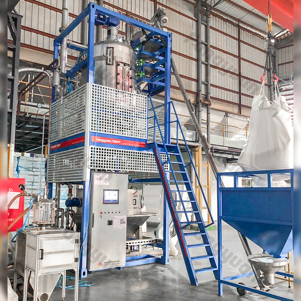 Automatic vacuum EPS expandable polystyrene beads foaming styrofoam pre expander machine - Buy ...